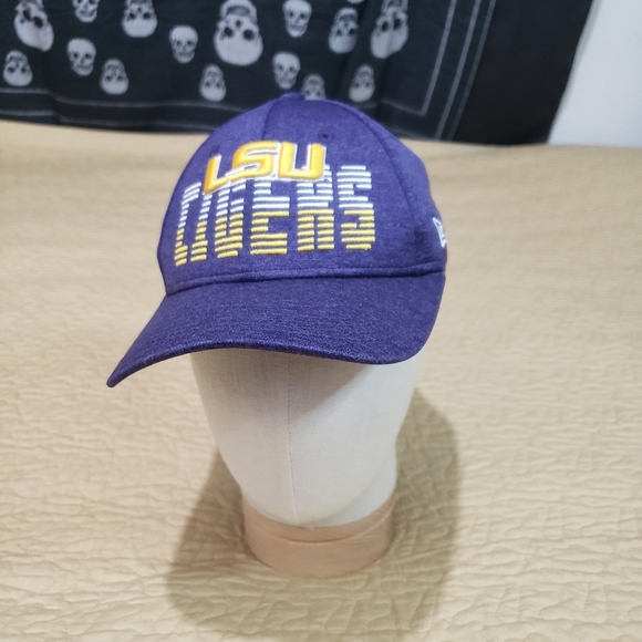 New Era | Accessories | New Era Lsu Velcro Strapback Hat | Poshmark